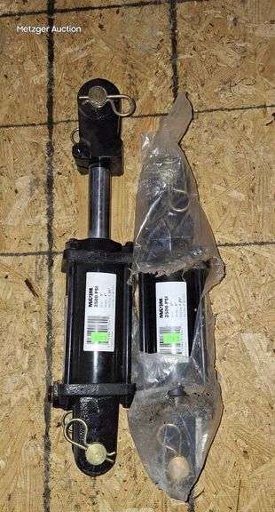 Two Maxim Hydraulic Cylinders, 2500 PSI - Metzger Property Services, LLC