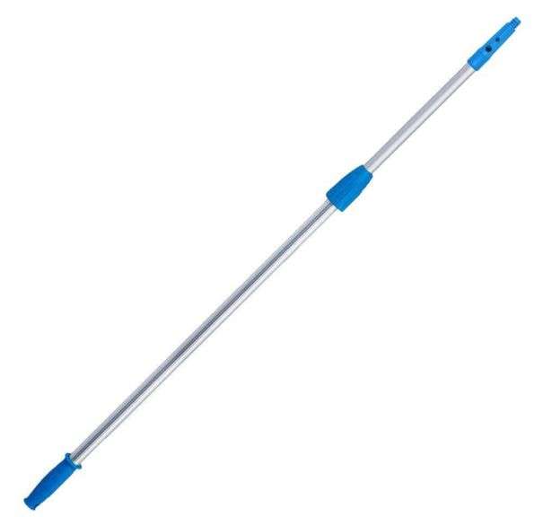 Unger 4-8 ft. Aluminum Telescopic Pole with Connect and Clean Locking ...