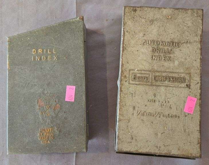 Metal Drill Index Set with Assorted Drill Bits and Sizes - Metzger ...