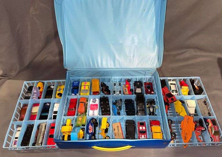 Matchbox Car Storage Case with Assorted Die-Cast Cars - Metzger ...