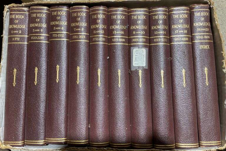 The Book Of Knowledge book set 1-20 - Metzger Property Services, LLC