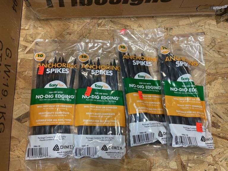 4 / Easy Flex Anchoring Spikes 10pack - Metzger Property Services, LLC