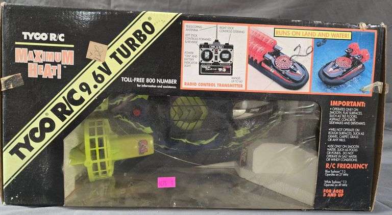 Tyco RC 9.6V Turbo Typhoon T-3 Radio-Controlled Vehicle in Original ...