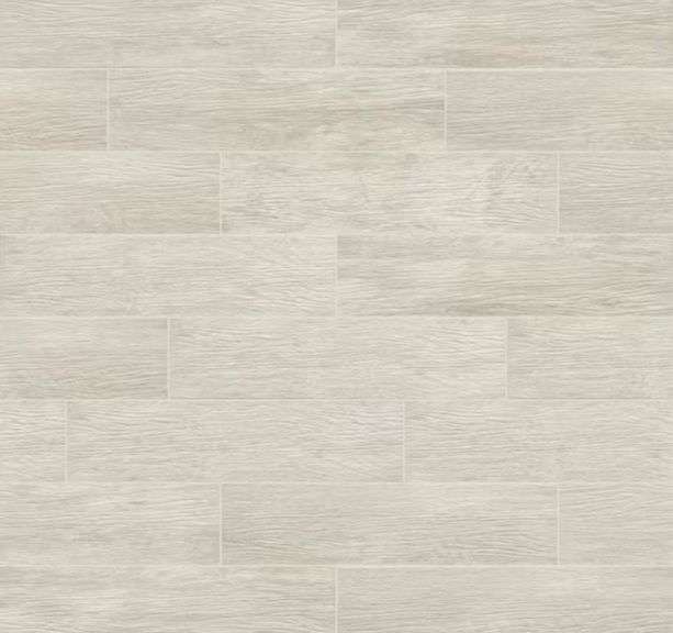 218 sq ft. TrafficMaster Capel Bianco 6 in. x 24 in. Matte Ceramic Wood ...