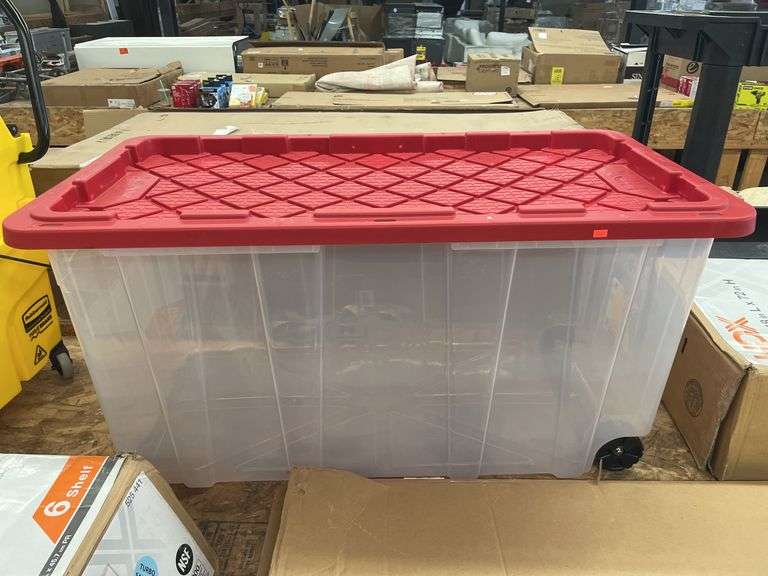 HDX Tough Tote 77Gal With Lid - CRACKED CORNER - Metzger Property ...