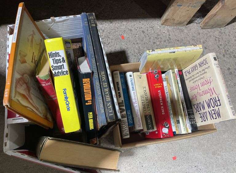 Book Assortment inc. Lisets story, I can hear it now, Necessary Evil ...