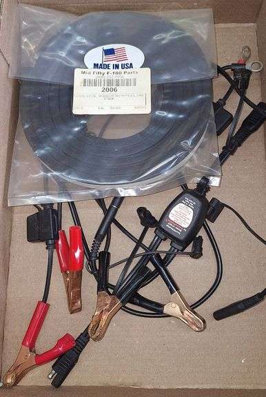 Set of Mid Fifty F-100 Parts and Battery Charger Clips - Metzger ...