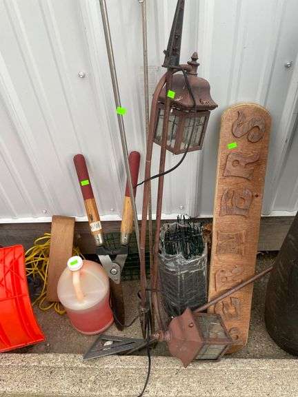Outdoor Lanterns, Garden Tools, and Miscellaneous Items - Metzger ...