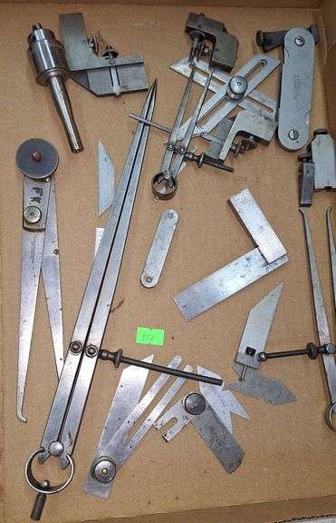 Collection of Precision Machinist Tools in Steel - Metzger Property ...