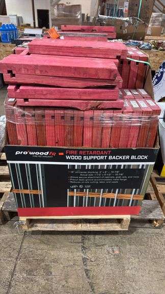 2 in. x 6 in. x 1-1/3 ft. Fire Retardant Backer Block Lumber- approx 72 ...