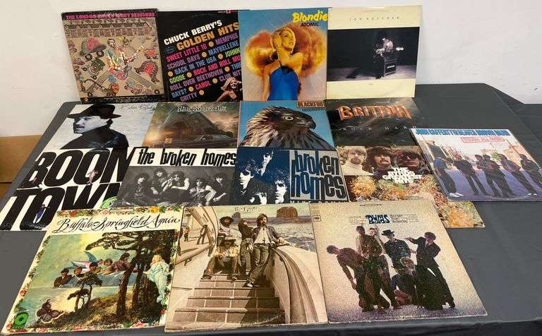 Collection of 20 Vinyl Records by Various Artists and Bands - Metzger ...