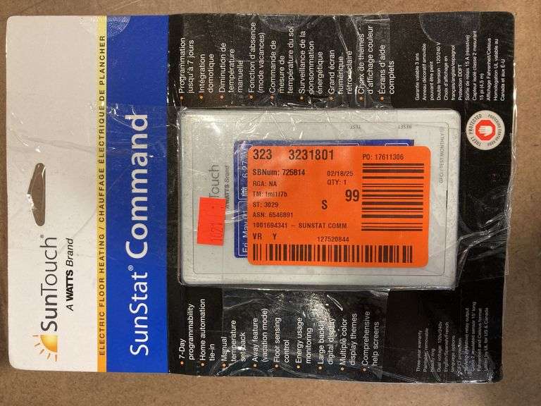 SunStat Command Programmable Radiant Floor Heating Thermostat - Metzger ...