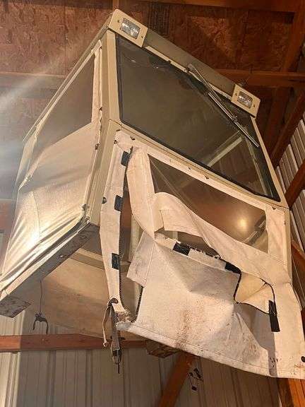 2002 Grasshopper 721K Zero Turn Mower Cab, heated with lights and a ...