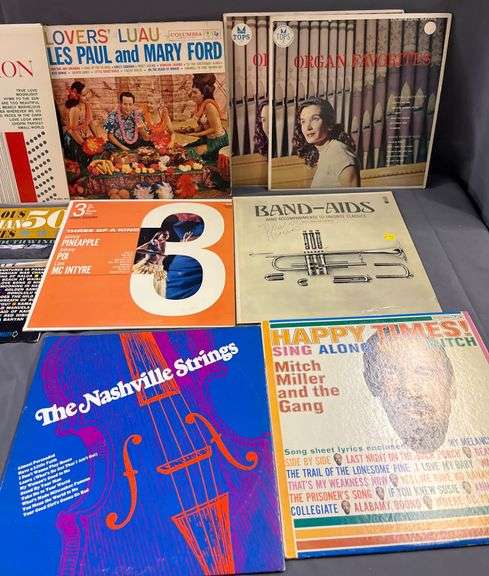 Vinyl Record Albums Featuring Various Artists and Genres - Metzger ...