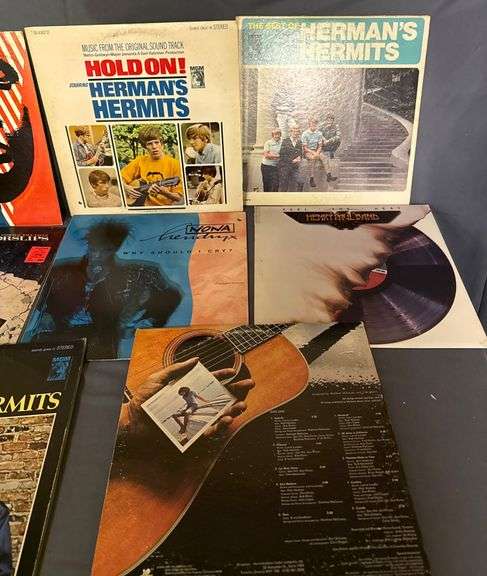 Vinyl Records Including Jimi Hendrix, Herman’s Hermits, and Horslips ...