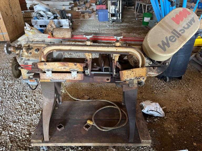 Wellsaw Model 600 Metal Bandsaw with 7×13 Cutting Capacity - Metzger ...
