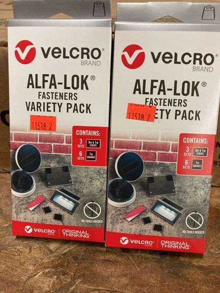 VELCRO ALFA-LOK Variety Pack 6/24-2 boxes - Metzger Property Services, LLC