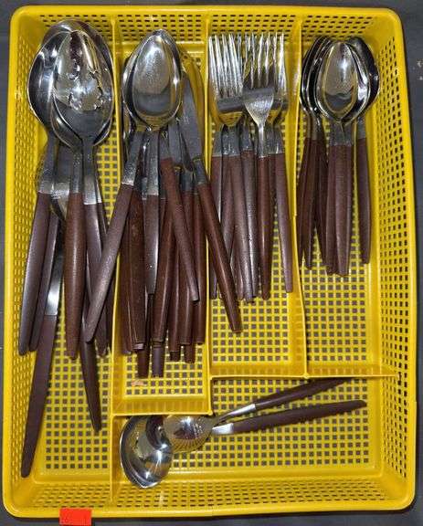Interpur Stainless Steel Flatware in Organizer - Metzger Property ...