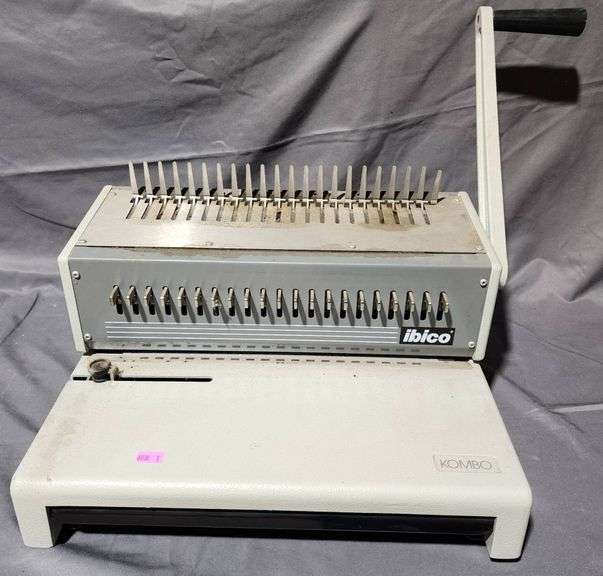 Ibico Kombo Manual Binding Machine - Metzger Property Services, LLC