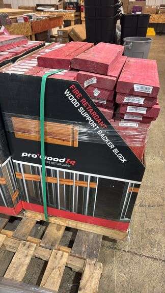 2 in. x 6 in. x 1-1/3 ft. Fire Retardant Backer Block Lumber- approx 72 ...