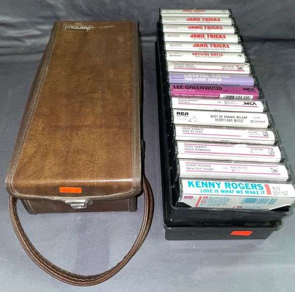 Cassette Tape Storage Case with Music Cassettes - Metzger Property ...