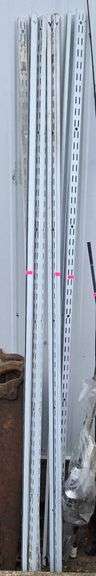 14 Pieces of Metal Slotted Angle Bars, 70.5 Inches Each - Metzger ...