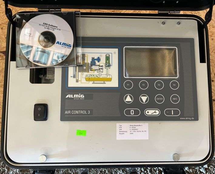 ALMiG Air Control 3 Messkoffer Diagnostic Tool Set with Accessories ...