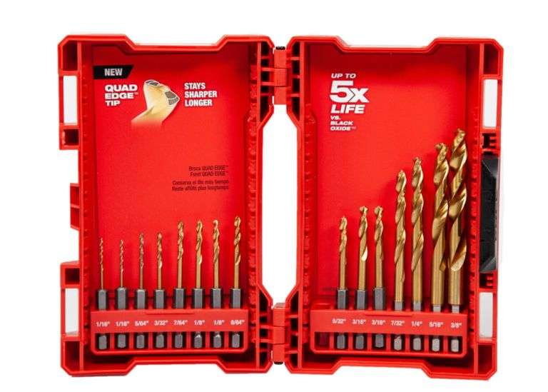 Milwaukee Shockwave Titanium Drill Bit Set - Metzger Property Services, LLC