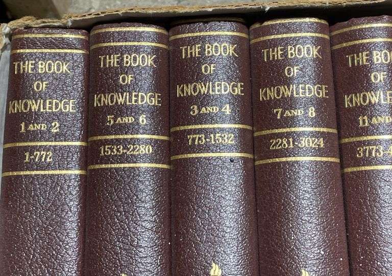 The Book Of Knowledge book set 1-20 - Metzger Property Services, LLC