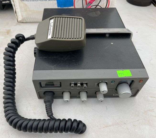 Lafayette HB-750 CB Transceiver with Microphone Made in Japan - Metzger ...