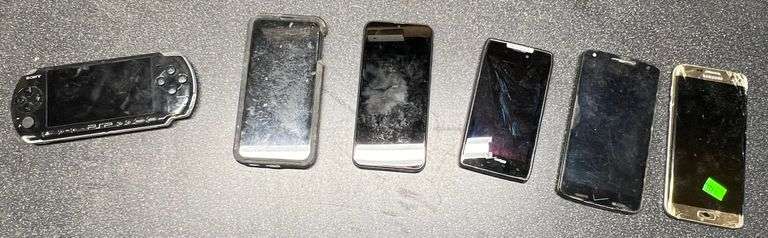 Cell phones, PSP game - Metzger Property Services, LLC