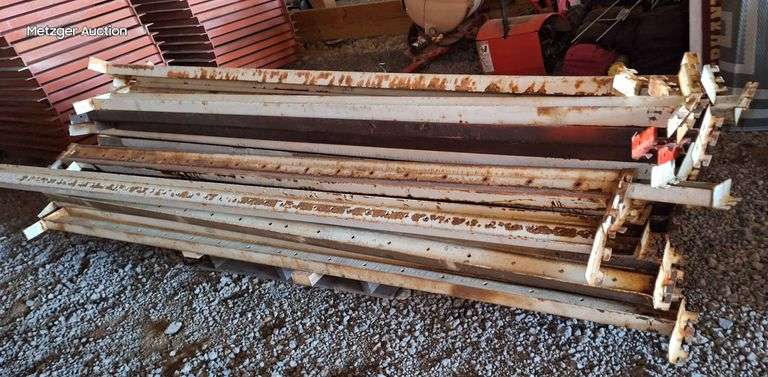 Pallet Racking Cross Bars Approximately 30 Pieces 122in - Metzger ...