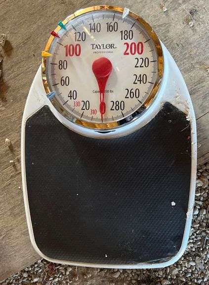 Taylor Professional Floor Scale with Box - Metzger Property Services, LLC