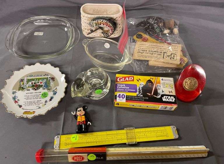 Household and Collectible Items Including Glassware and Figurines ...