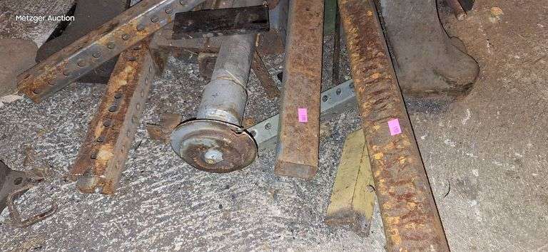 Scrap Metal Bars and Components, contents as shown in pictures ...