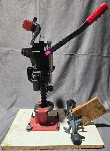 MEC Reloading Press with Accessories on Base - Metzger Property ...