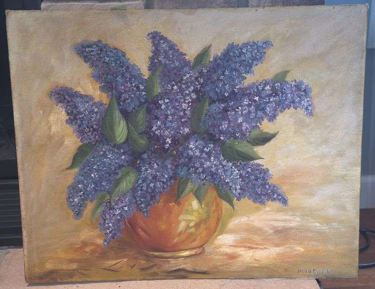 Helen Butler painting on canvas 20x16 - Metzger Property Services, LLC