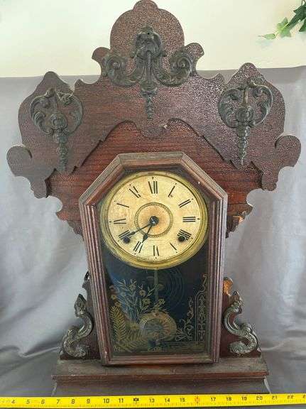 Seth Thomas Mantel Clock with Half-Hour Strike 23" - Metzger Property ...