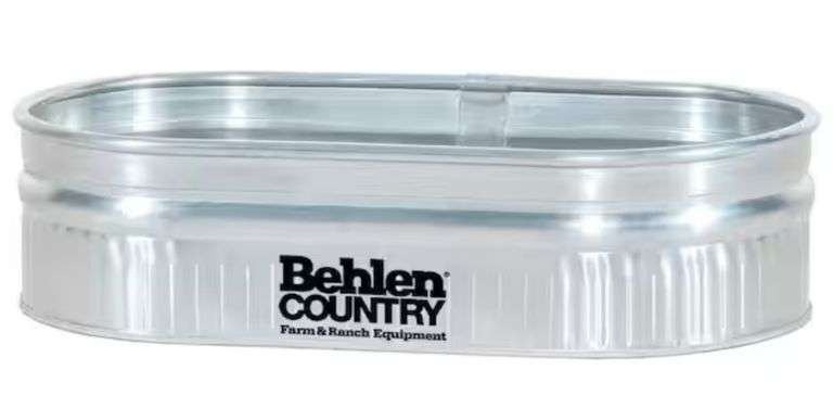 Behlen 2 ft. x 1 ft. x 4 ft. Round End Tank - Metzger Property Services ...