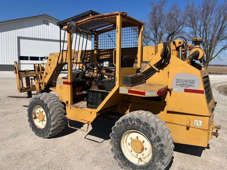 Sanderson Telehandler, 20’ Reach, 6000 LBS Cap, All Wheel Steer, 4x4, 4 ...
