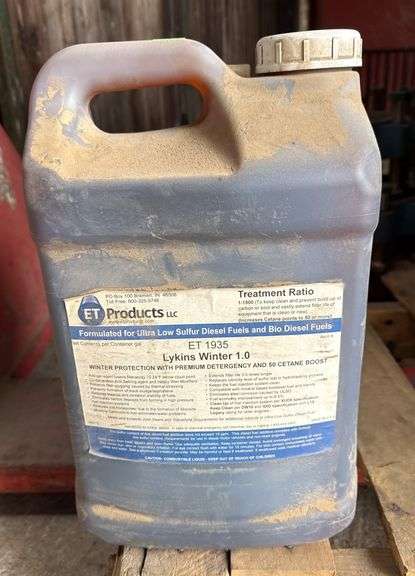 ET Products Lykins Winter 1.0 Diesel Fuel Additive, 1-Gallon Container ...