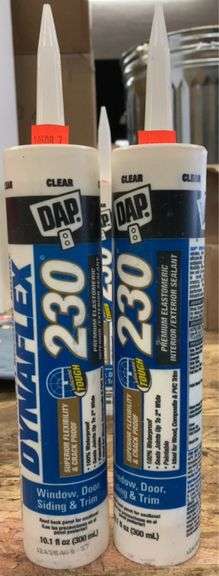 2 - DAP Dyna-Flex 230 Window, Door, Siding & Trim Sealant - 10.1fl oz ...
