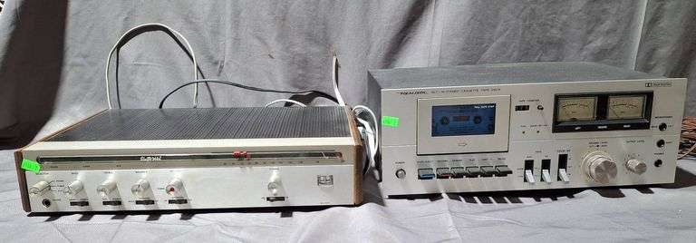Electro-Voice Receiver Model EV-1177 and Realistic SCT-19 Tape Deck ...