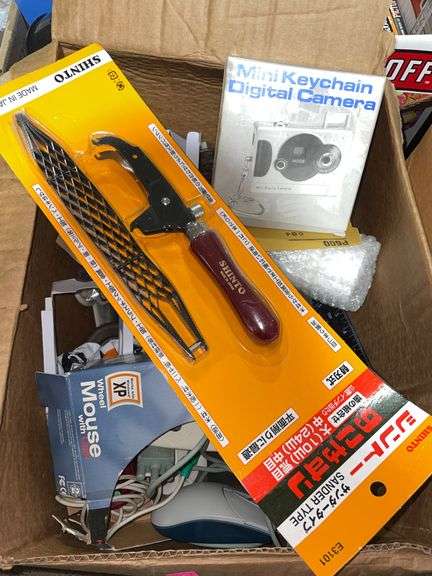 Mixed Hardware, Tools and Electronics Assortment - Metzger Property ...