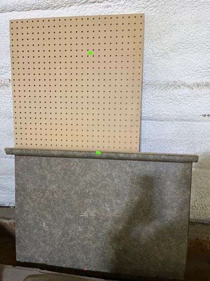 Pegboard Panel & Countertop Piece - Metzger Property Services, LLC