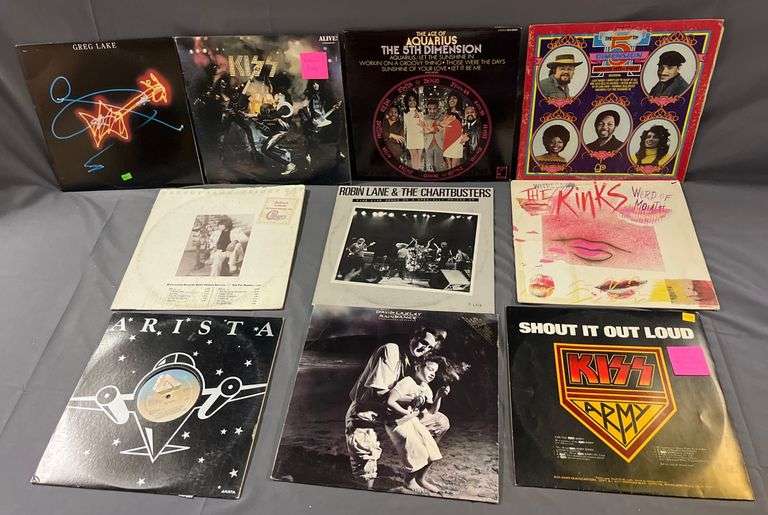 10 Vinyl Records Featuring Various Artists and Bands - Metzger Property ...