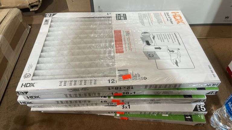 6-HDX FPR 5 12”x18”x1” Air Filters - Metzger Property Services, LLC
