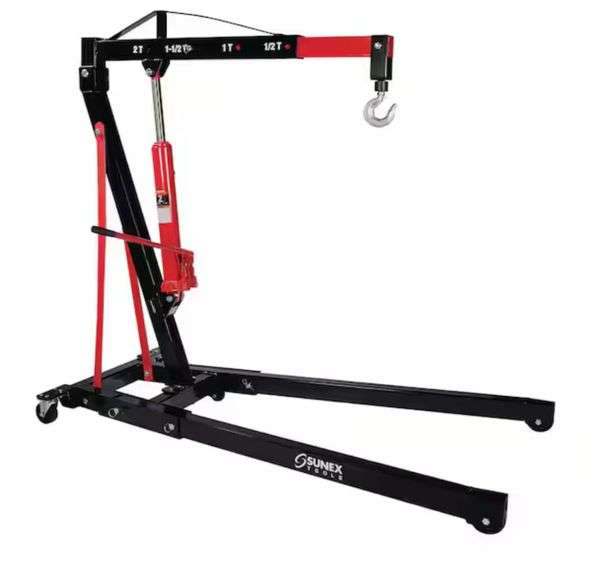 SUNEX TOOLS 2-Ton Floor Engine Crane - Metzger Property Services, LLC
