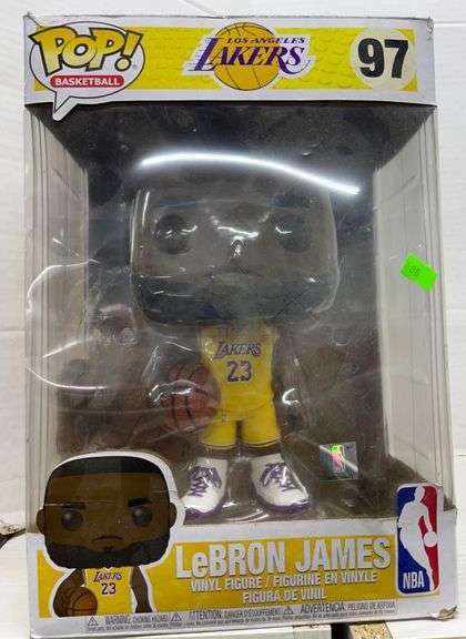Funko Pop! Basketball LeBron James Lakers #97 Vinyl Figure - Metzger ...