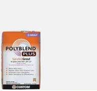 Custom Building Products Polyblend Plus #640 Arctic White 25 lb. Sanded ...